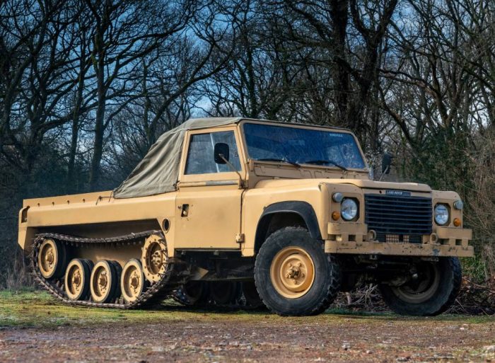 1983 Land Rover 110” MoD Evaluation Vehicle – The Dunsfold Collection